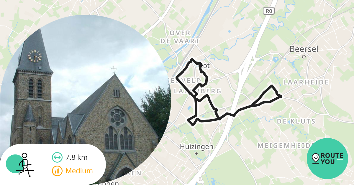 Beersel geproefd. - Wandelroute | RouteYou