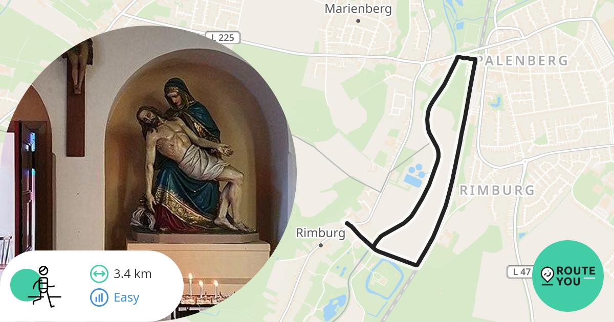 Euregio wandelroute nr 147 Stationroute Ubach-Palenberg - Recreatieve ...