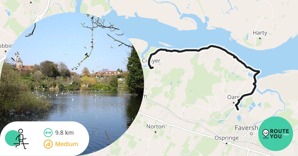Swale - Borough of Swale - Walking route | RouteYou
