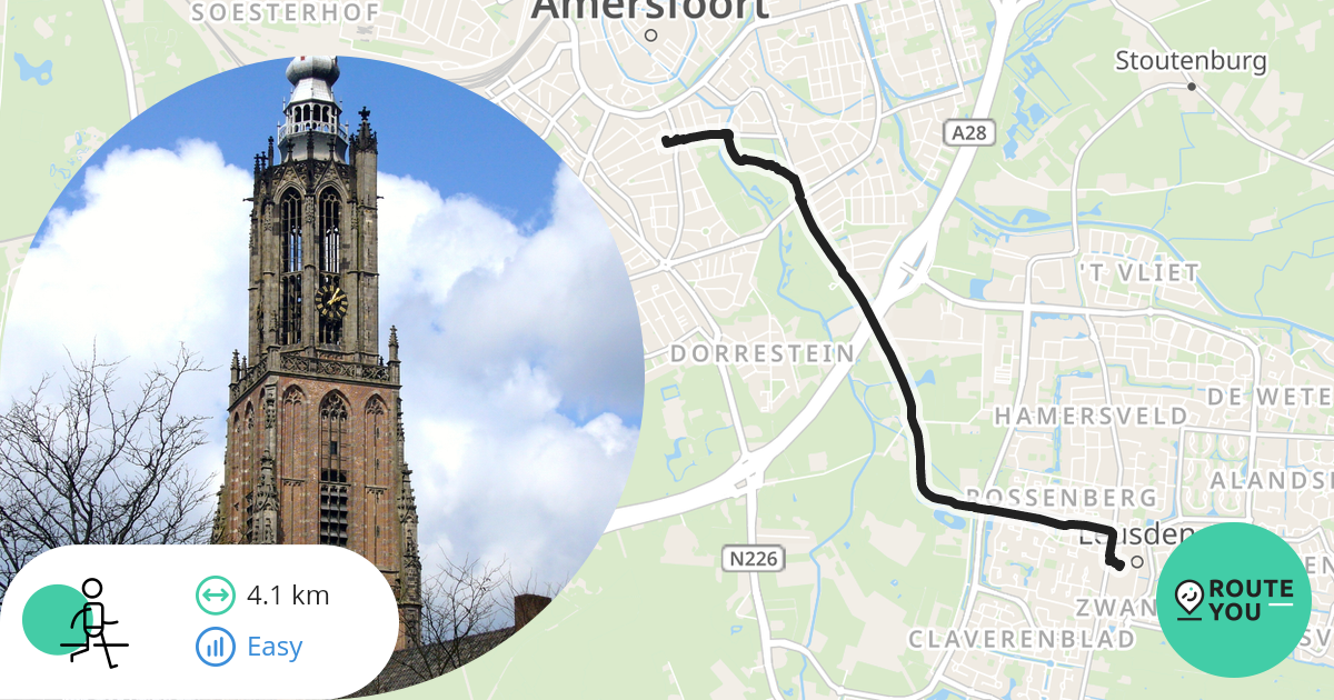 Leusden-Zuid - Amersfoort - Wandelroute | RouteYou