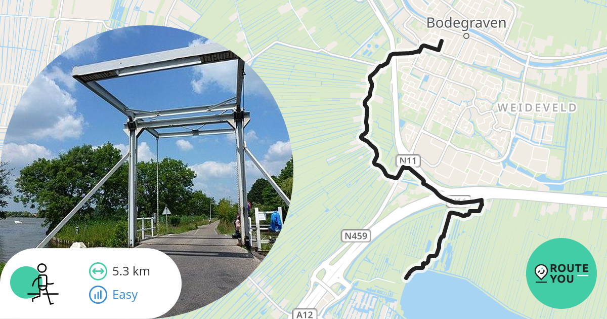 Bodegraven - Reeuwijk - Wandelroute | RouteYou
