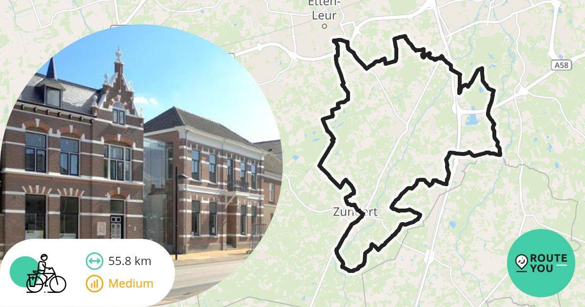 Van Gogh Route 56 km _ Zundert - Recreatieve fietsroute | RouteYou