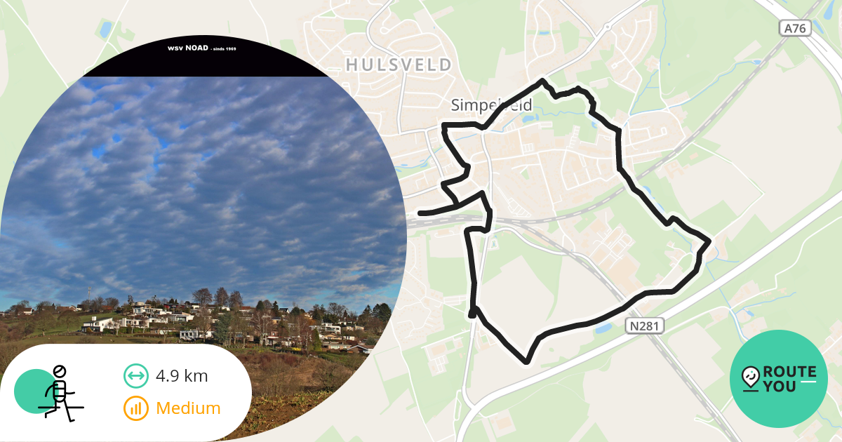 Woensdagtocht Simpelveld 5 km Hellingbos Waalbroek - Recreatieve ...