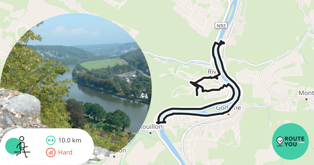 Les 7 Meuses - Wandelroute | RouteYou