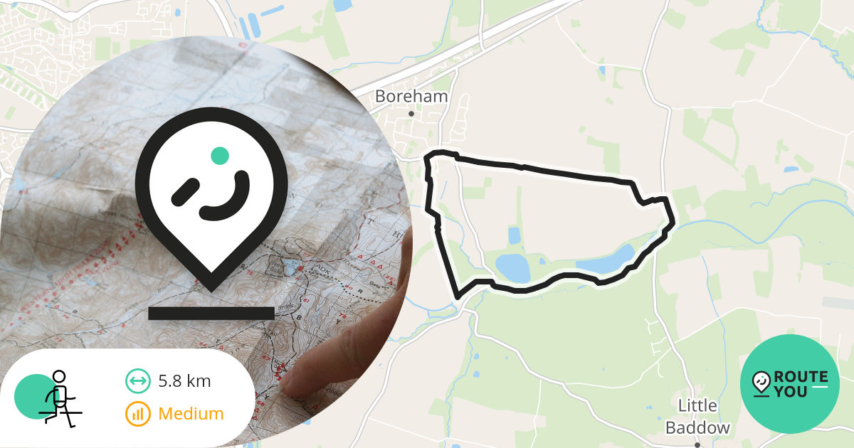 Paper Mill Lock - Circular Walk - Walking route | RouteYou