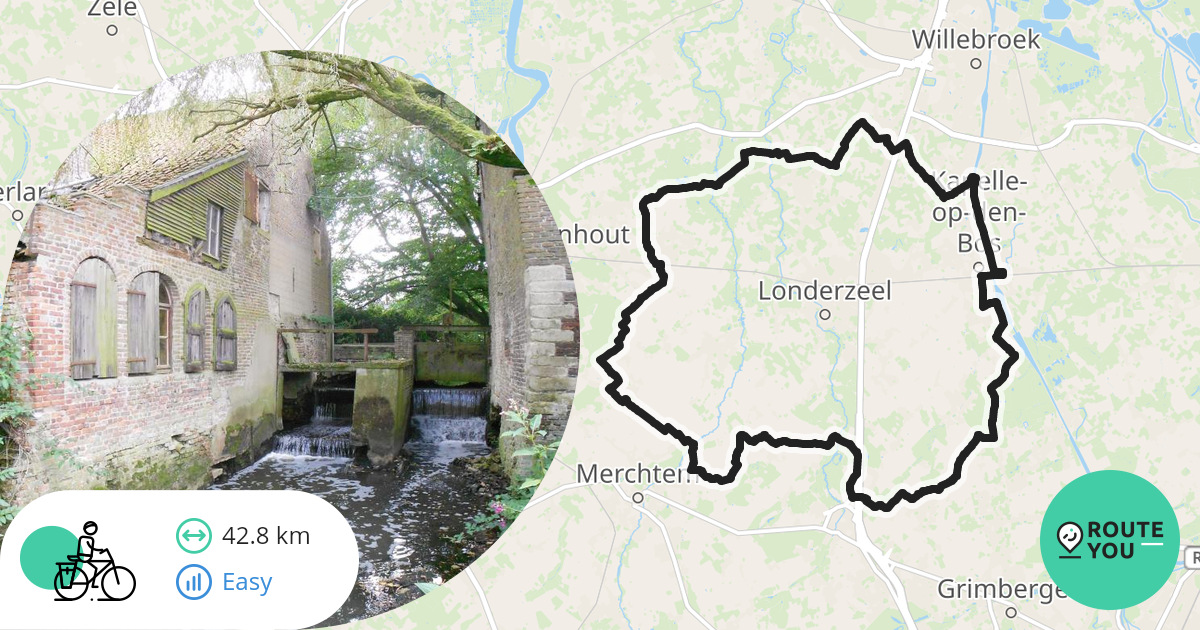 Tisselt-Peizegem-Tisselt - Fietsroute | RouteYou