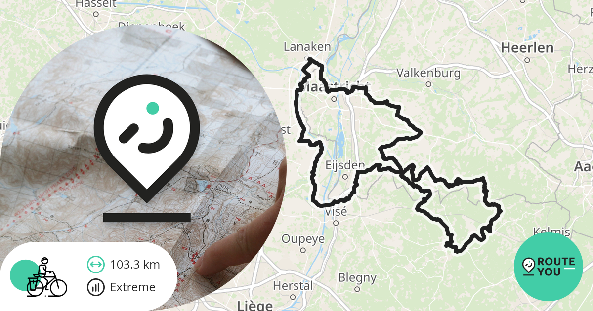 LFVD 2022 - zondag 100km - Recreatieve fietsroute | RouteYou