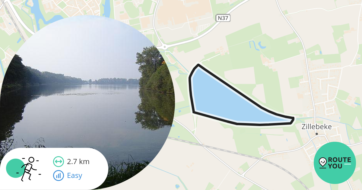 Zillebeke Vijver Toer - Looproute | RouteYou