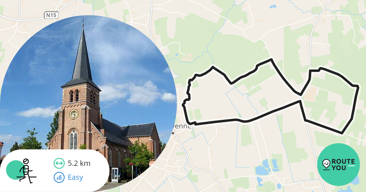 Ramsel - Recreatieve wandelroute | RouteYou