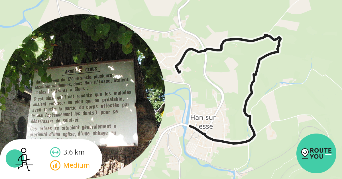 Han-sur-Lesse - Wandelroute | RouteYou