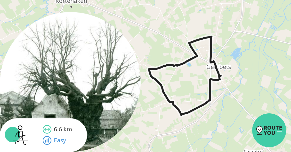 2022-08-23 Geetbets - Wandelroute | RouteYou