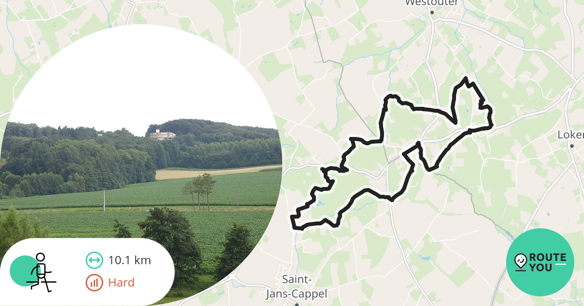 Zwarte & Rode Berg v2 - Wandelroute | RouteYou