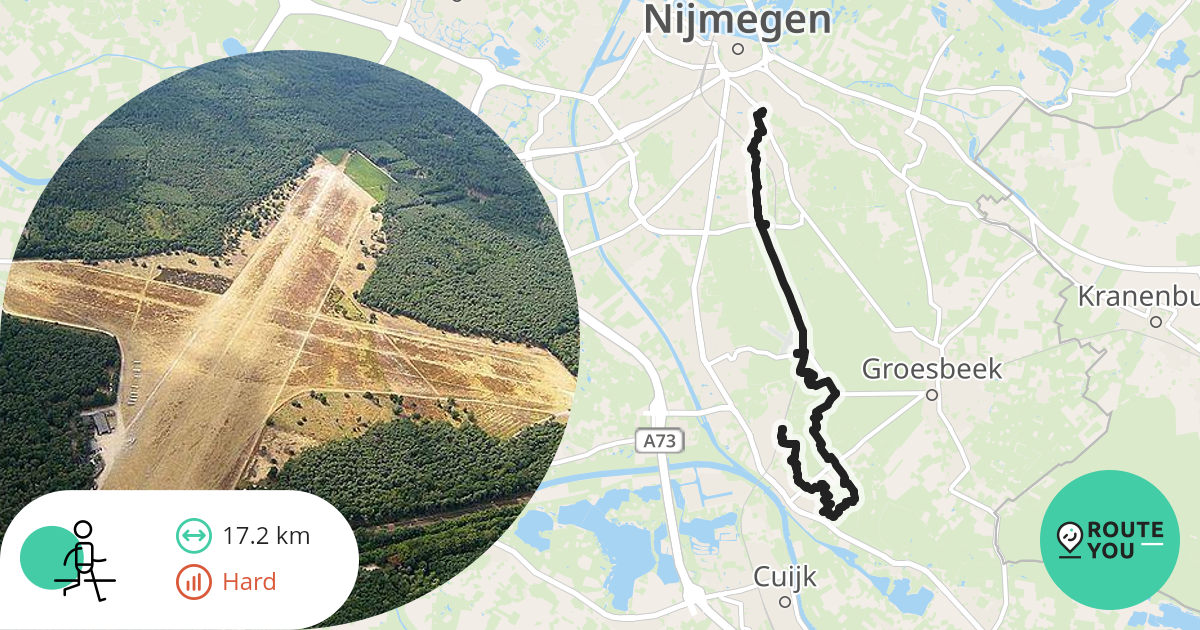 2022 - Station Mook - Mokerheide - Nijmegen-Oost - Wandelroute | RouteYou