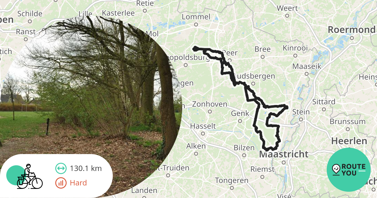 LFVD 2022 zaterdag 125 km - Recreatieve fietsroute | RouteYou