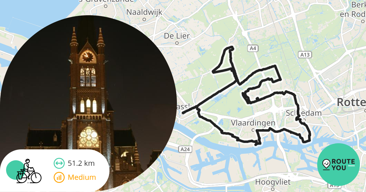 Maassluis - Kleine Groene Hart - Recreatieve fietsroute | RouteYou