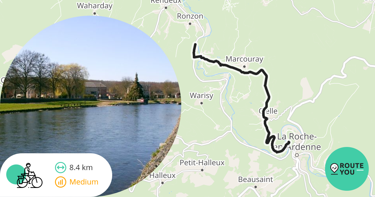 Marcourt - La Roche-en-Ardenne - Recreatieve fietsroute | RouteYou