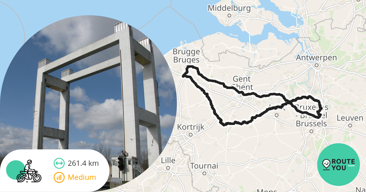 Vilvoorde-Kasteel Loppem & Grafelijk Slot van Male-Vilvoorde - Motorroute | RouteYou