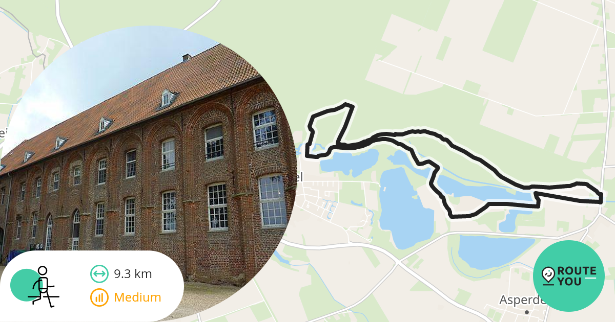 Goch - wandelen langs Klooster 's-Gravendaal - Wandelroute | RouteYou