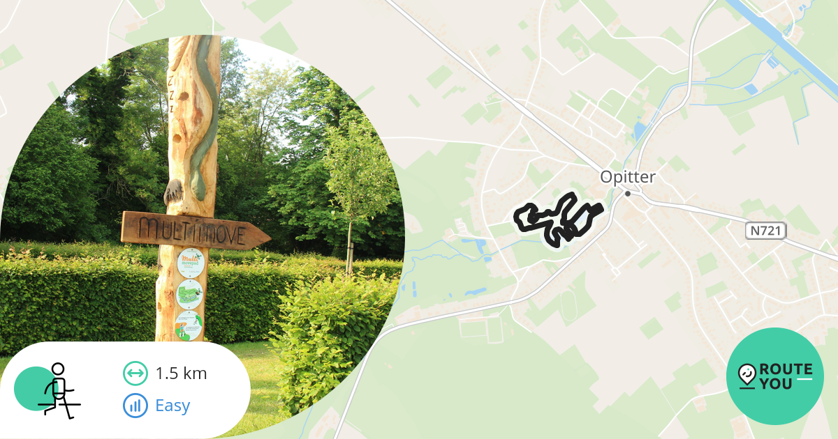 Multimovepad Bree: Park Itterdal - Wandelroute | RouteYou