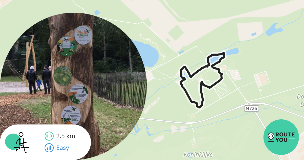 Multimovepad Houthalen-Helchteren: Kelchterhoef - Wandelroute | RouteYou