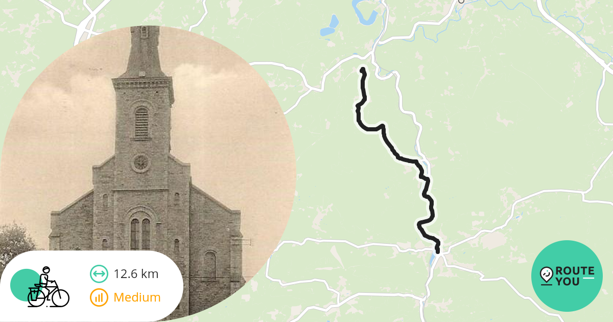 Bergeval - Vielsalm - Recreatieve fietsroute | RouteYou