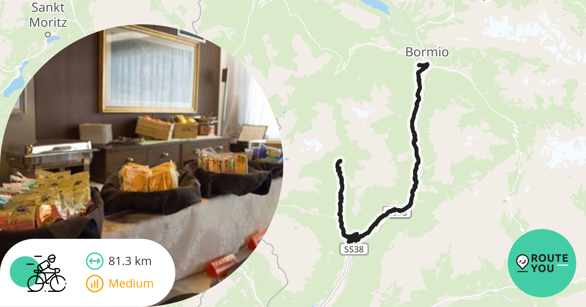 Bormio - Val Grosina - Eita - Bormio - Racefietsroute | RouteYou