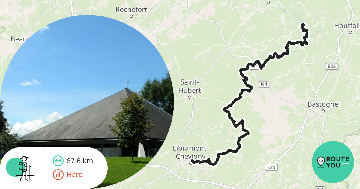 GR 57 Sentiers de l'Ourthe Westelijke Variant - Hikingroute | RouteYou