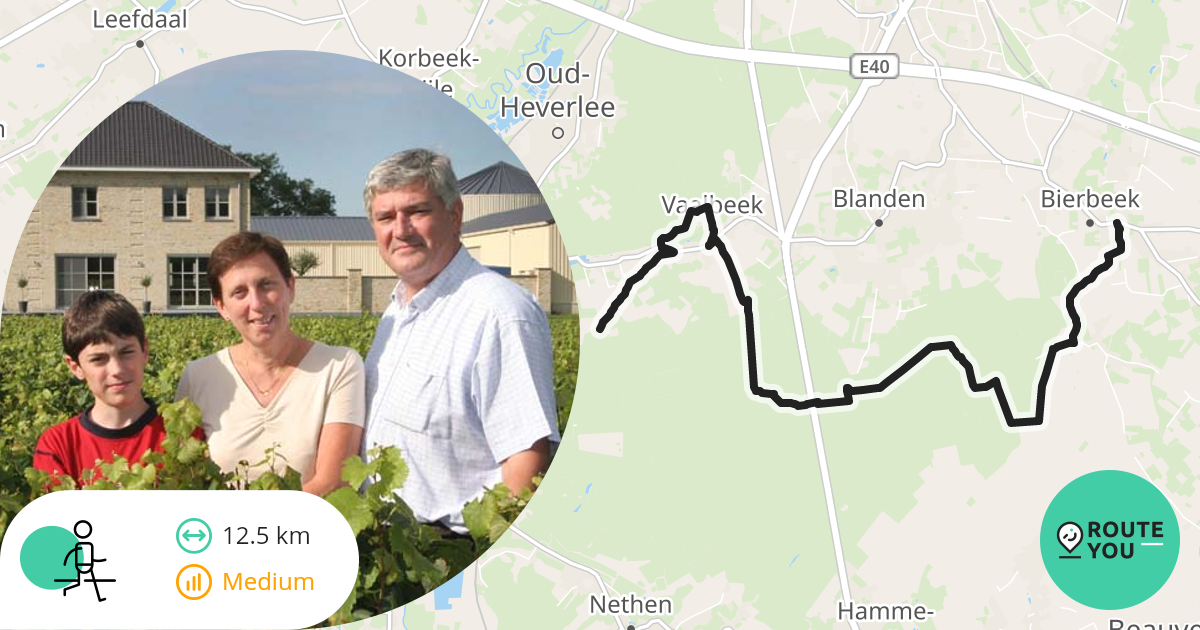 Oud-Heverlee - Bierbeek - Wandelroute | RouteYou