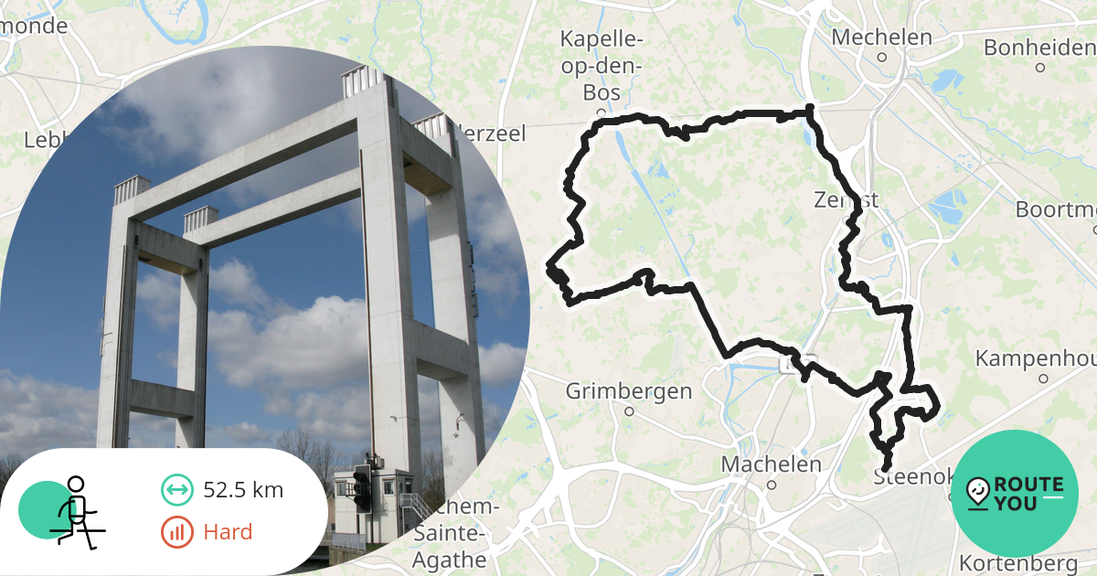 Melsbroek - Wandelroute | RouteYou