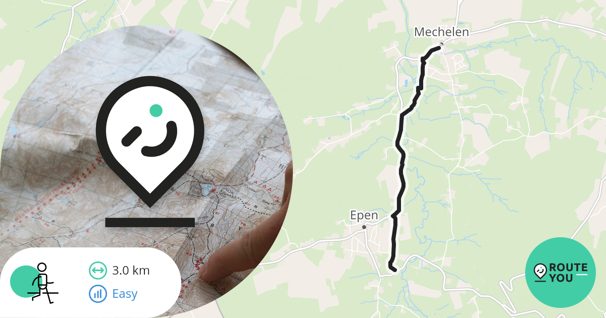 Mechelen ('t Pintje) - Epen (De Smidse) - Wandelroute | RouteYou