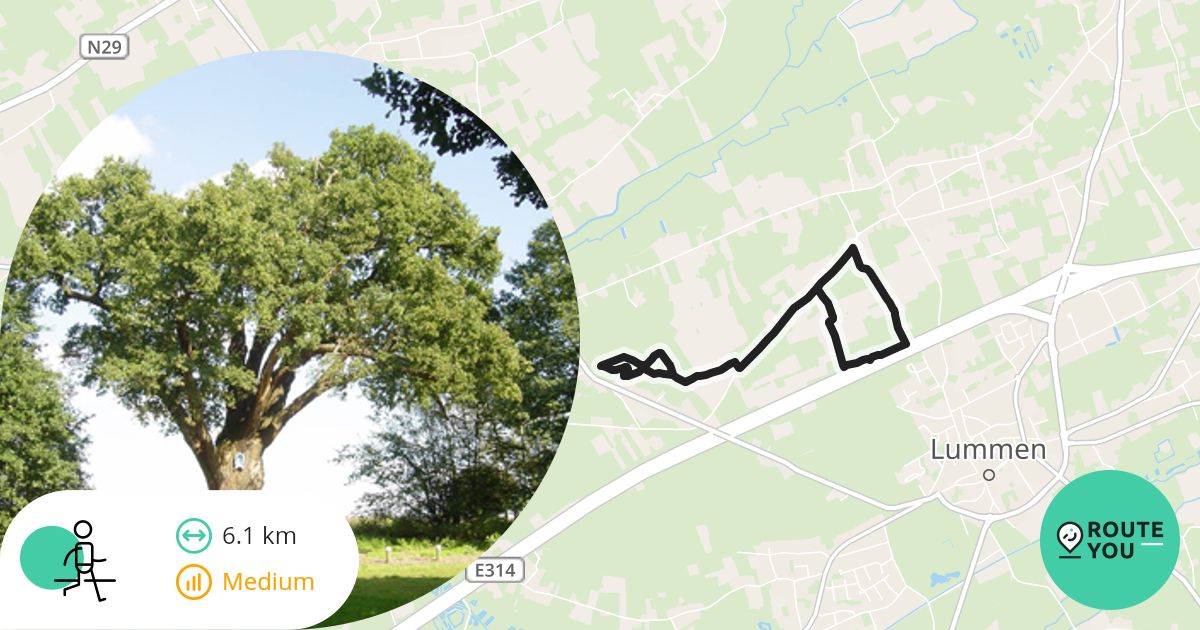 Lummen - Wandelroute | RouteYou
