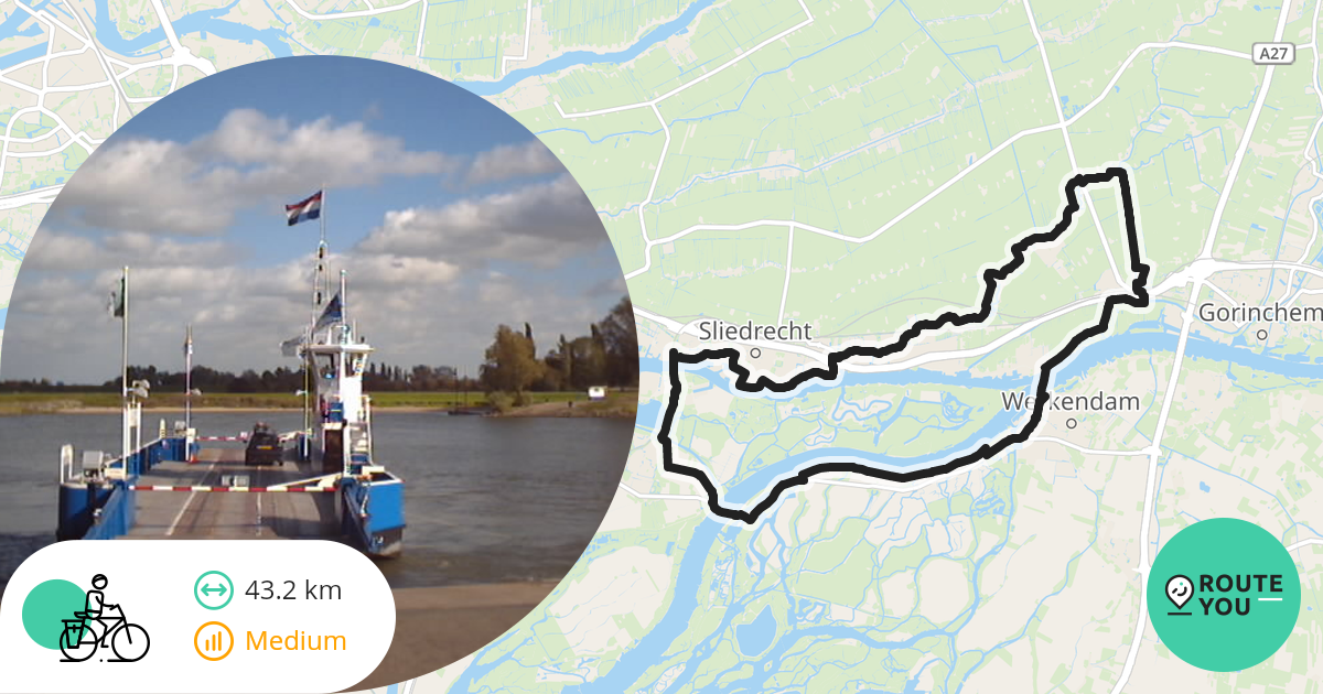 Nov22 -F- Biesbosch (Schelluinen/Gorcum) 43km - Recreatieve fietsroute ...