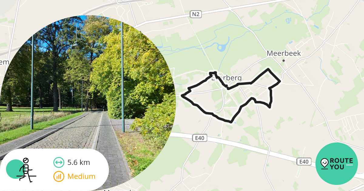 Everberg - afgeleide verkorte wandeling van de Warandewandeling ...