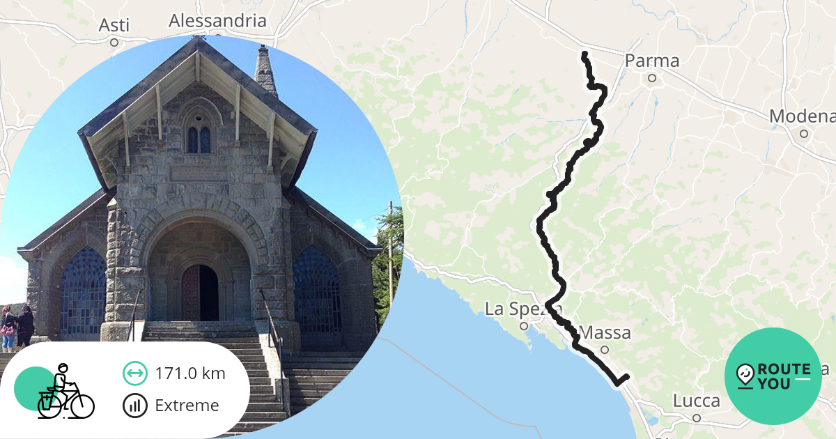 EuroVelo 5 Via Romea (Francigena) (stage 7) full - Recreational cycle ...