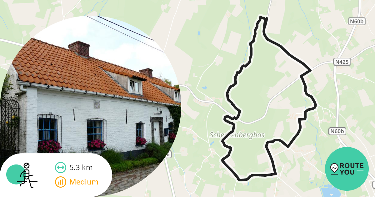 RONSE_FIERTELMEERS_WITKAPEL - Recreatieve wandelroute | RouteYou