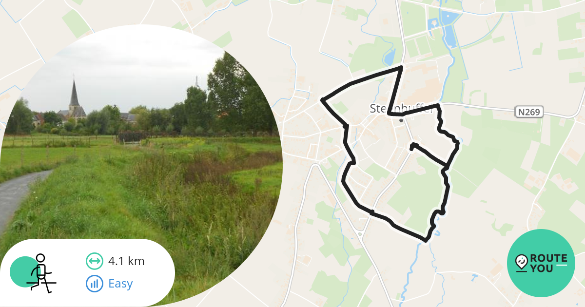 Steenhuffel leireken - Wandelroute | RouteYou