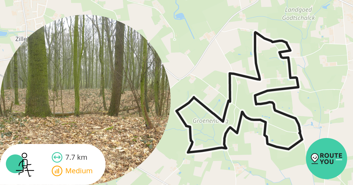 Zandvoorde-Groenenburg- - Wandelroute | RouteYou