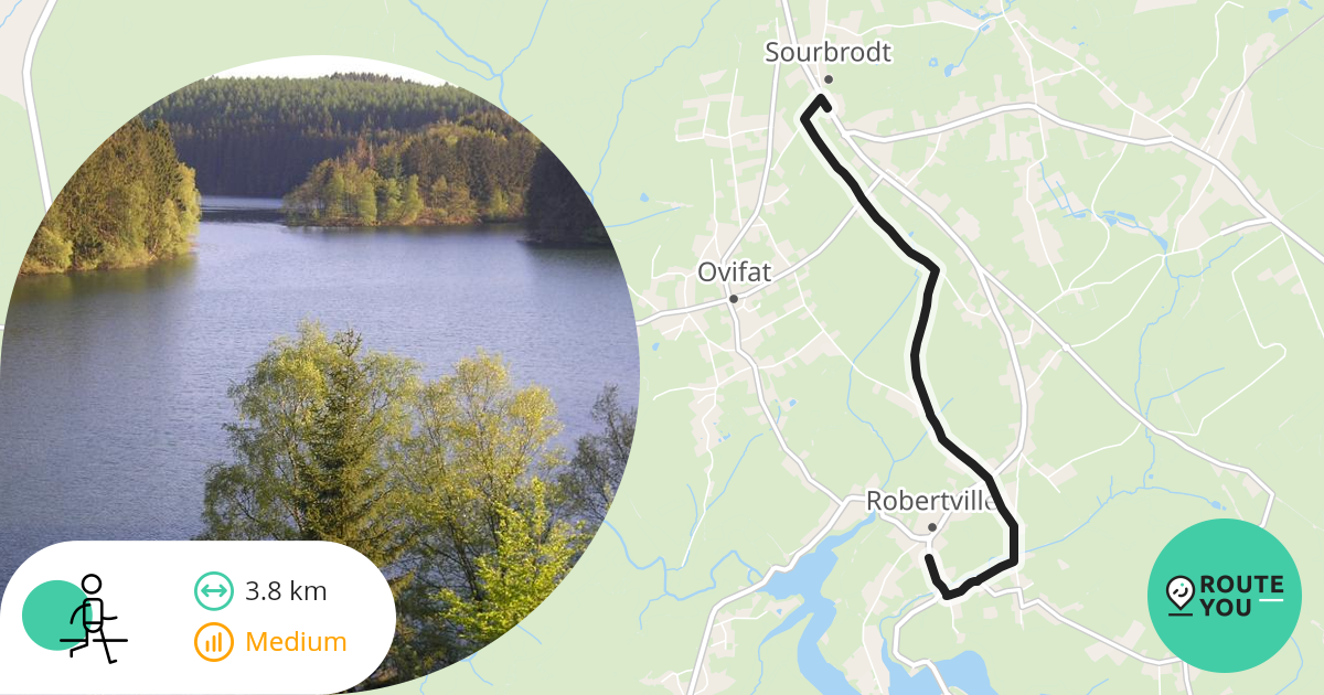 Ovifat - Sourbrodt - Wandelroute | RouteYou