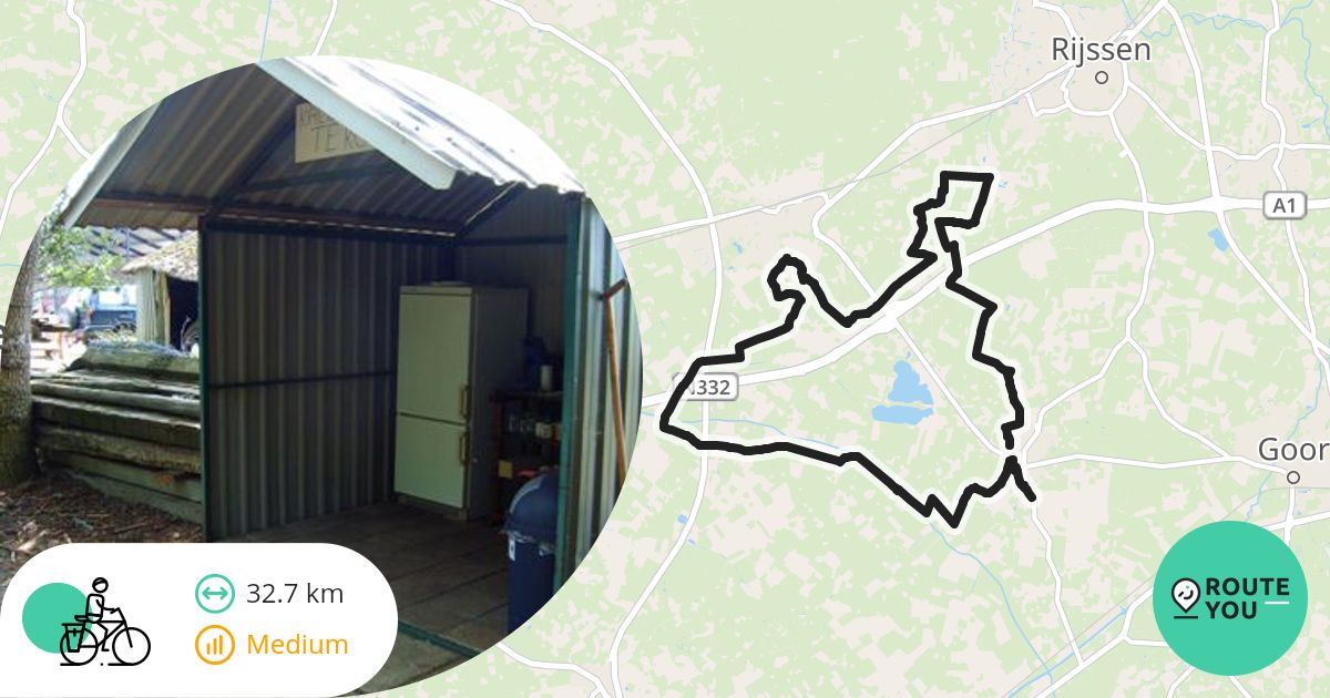 Rondje Markelo Holten - Recreatieve fietsroute | RouteYou