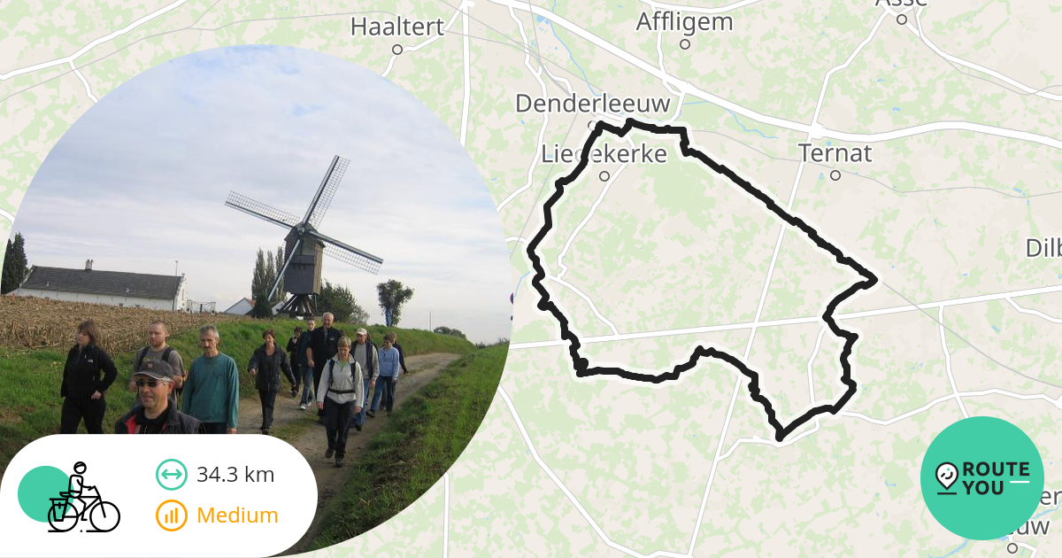 lennik dender - Recreatieve fietsroute | RouteYou