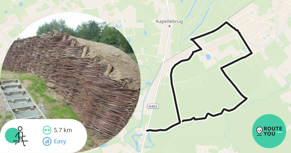 Kemzeke stropers - Wandelroute | RouteYou