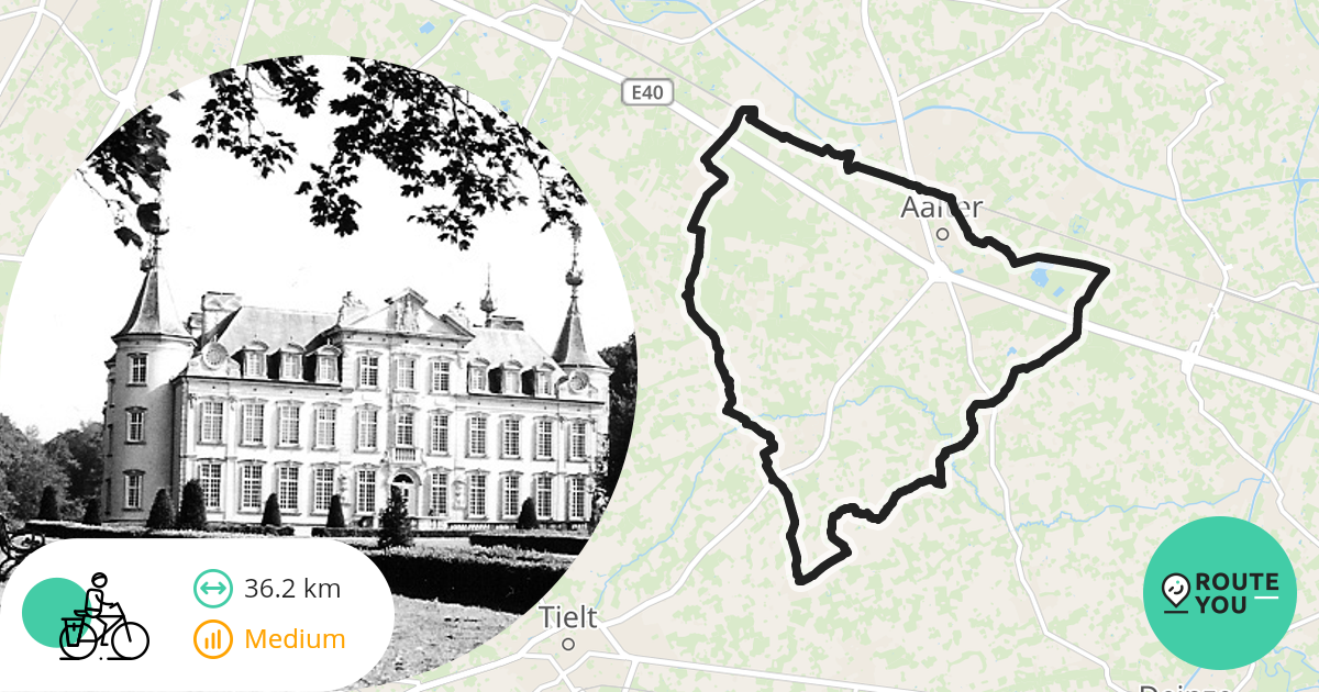 Kanegem -Aalter - Recreatieve fietsroute | RouteYou