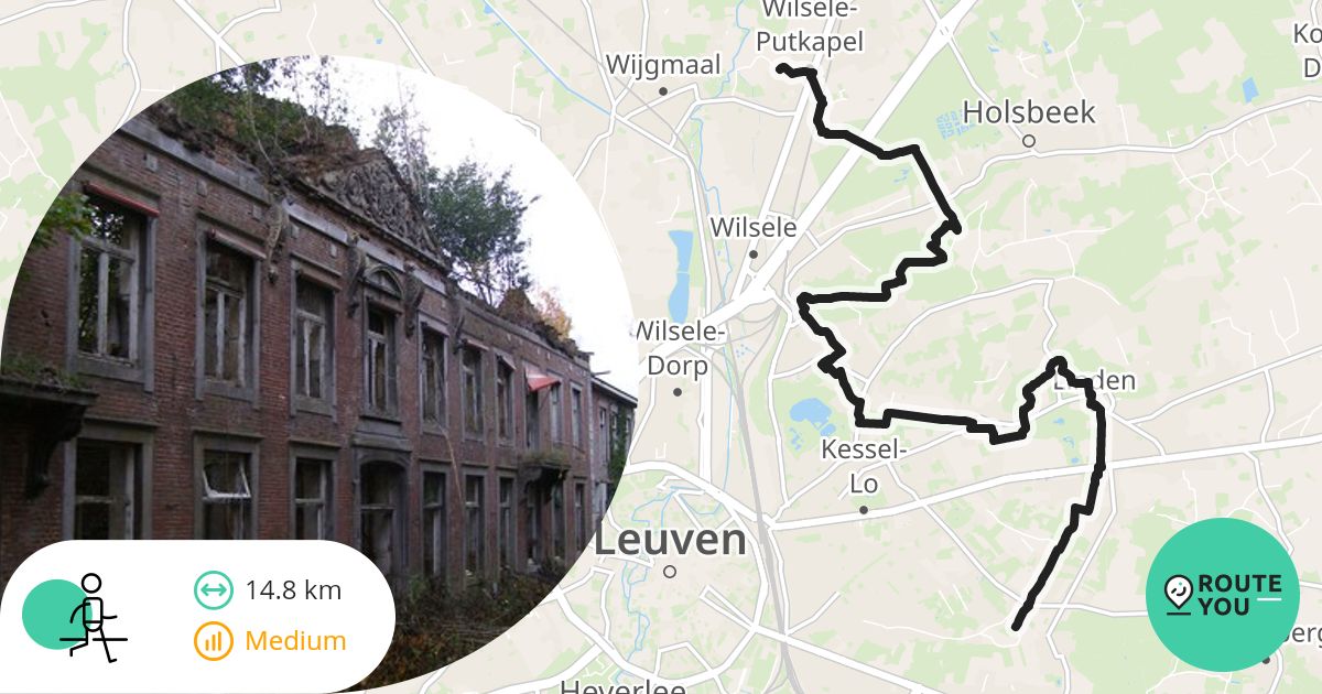 GR 128 Kessel-Lo - Wilsele (Etappe 13) - Wandelroute | RouteYou