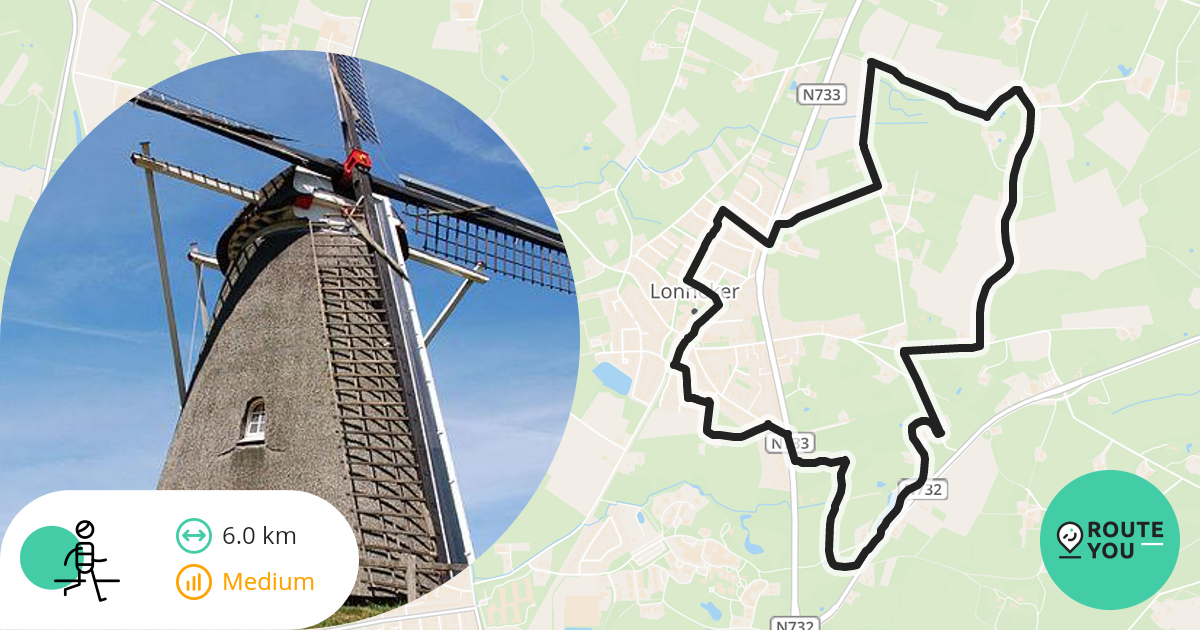 Klein rondje Lonneker - Recreatieve wandelroute | RouteYou