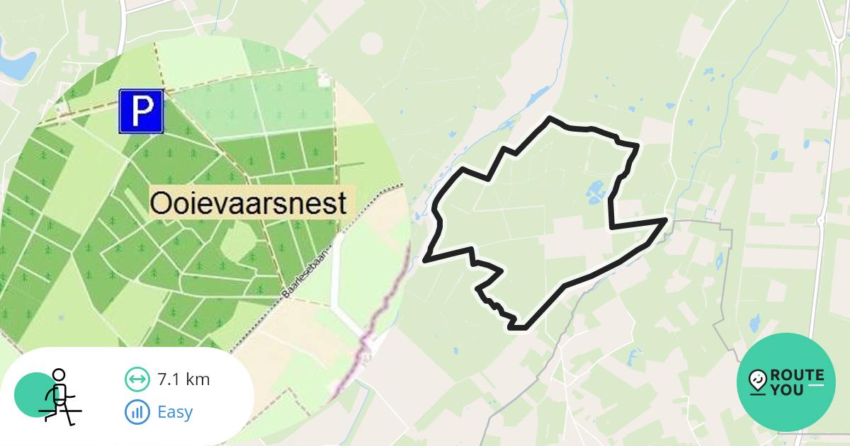Natuurgebied de Halve Maan, Goirle - Wandelroute | RouteYou