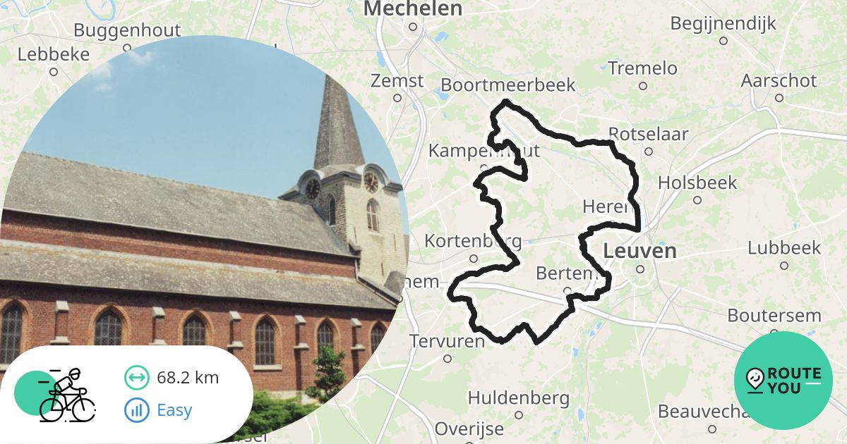 Vossem 64 - Racefietsroute | RouteYou