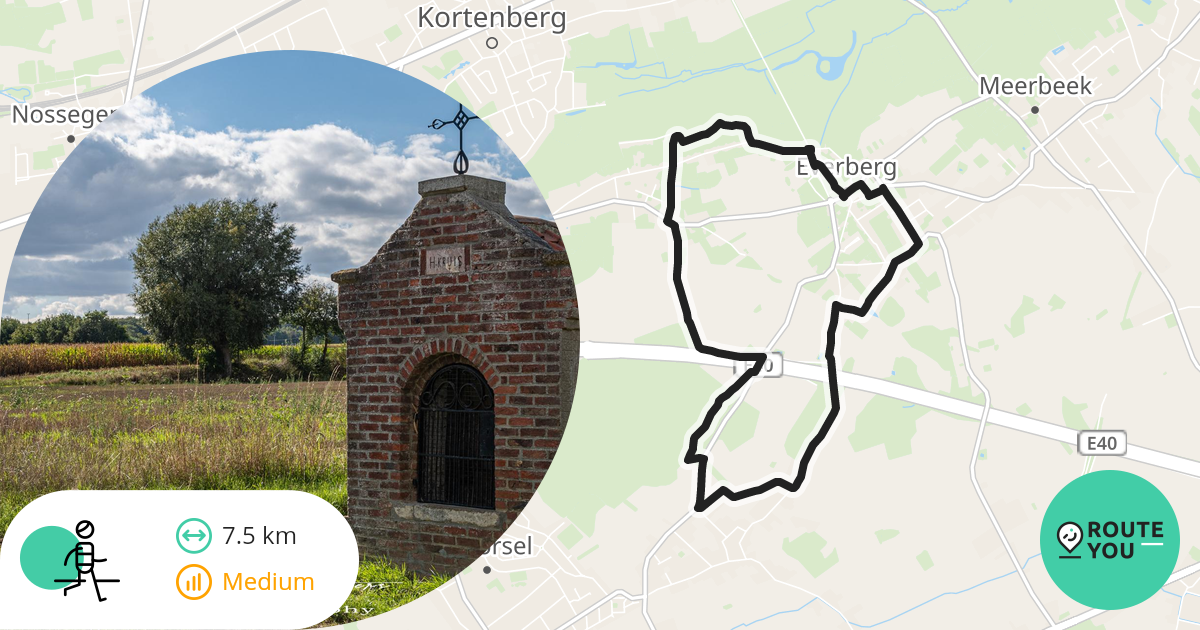 Kapelletjes in Everberg - Wandelroute - Recreatieve wandelroute | RouteYou