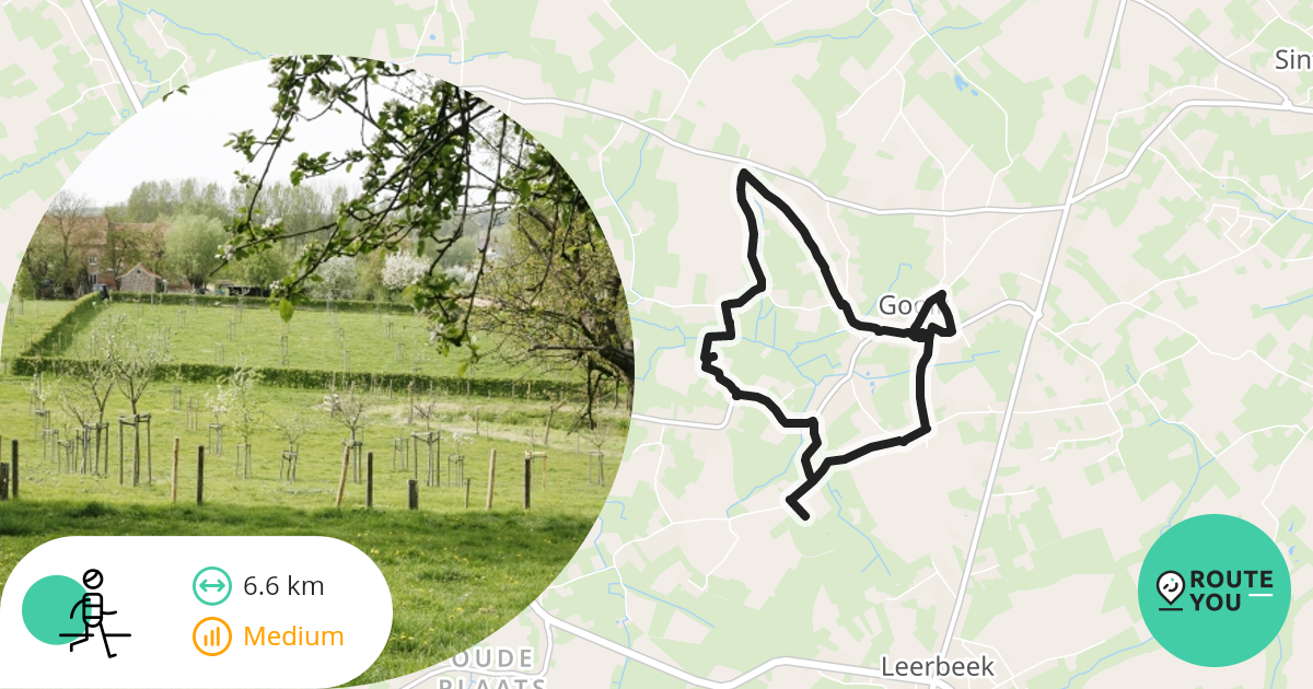 Paddenbroek - centrum Gooik - Recreatieve wandelroute | RouteYou
