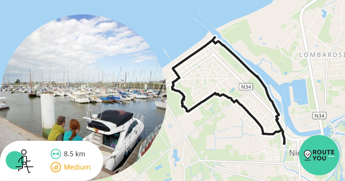 Nieuwpoort 1 - Wandelroute | RouteYou