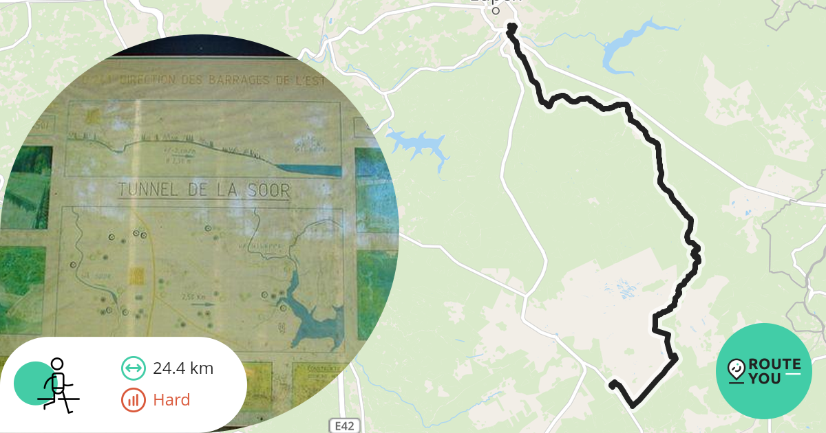 GR573 - Langste afdaling van België - Wandelroute | RouteYou